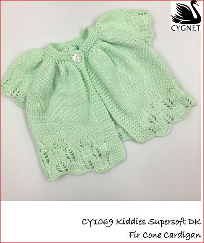 Ravelry: Fir Cone Cardigan pattern by Cygnet Yarns Ltd
