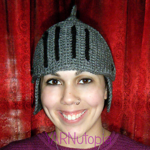 Ravelry: Knight Hat pattern by Nadia Fuad
