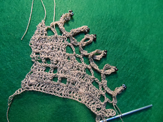 Ravelry: Nana-Emma's -Beaded Web Shawl