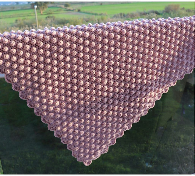 Ravelry: Bobble Stitch Blanket pattern by Sirin's Crochet