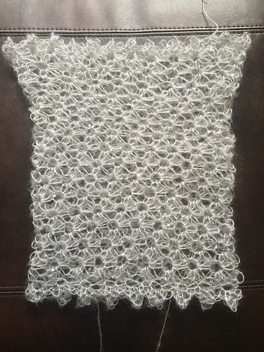 Ravelry: Starwirbel: Spiraling Star Stitch Lace pattern by Vashti Braha