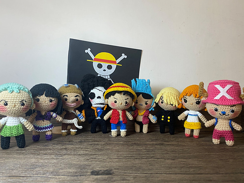 Ravelry: Nico Robin V1.0 pattern by Ervinna Lee