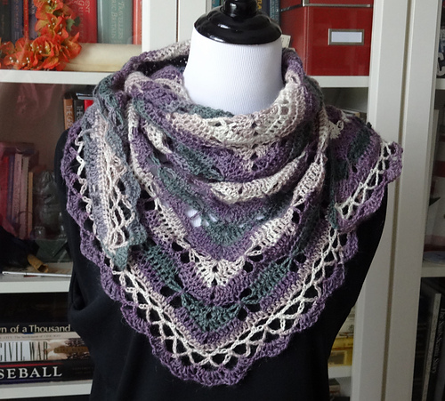 Ravelry: Butterfly Stitch Prayer Shawl pattern by njSharon AND DebiAdams