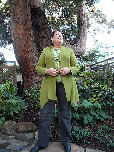 Ravelry: Slanted Rib Jacket pattern by Nancy Roberts