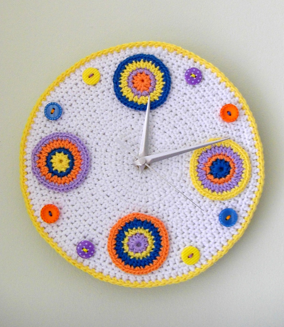 Ravelry: Crochet wall clock pattern by Natasja King