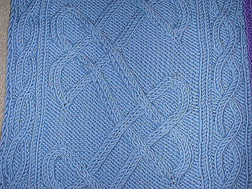 Ravelry: Celtic Knot Afghan pattern by Nicky Epstein