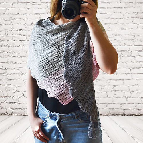 Ravelry: Dragon Tail Shawl pattern by Natalie Lviv