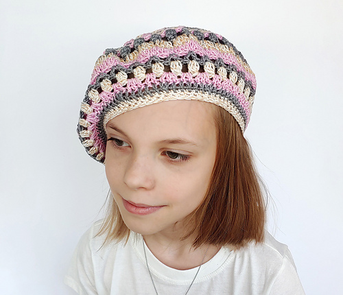 Ravelry: Lace Summer Beret Mandala pattern by Natalie Lviv