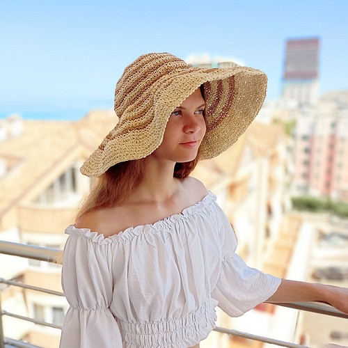 Ravelry: Raffia Bucket Hat pattern by Natalie Lviv