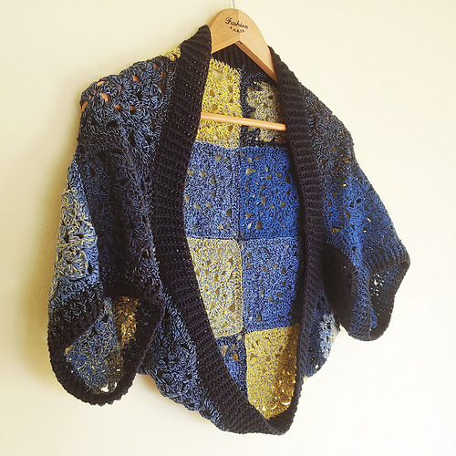 Ravelry: Starry Night Cardigan Cocoon pattern by Natalie Lviv