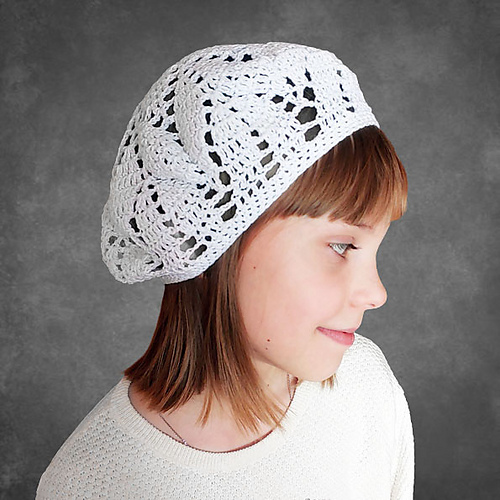 Ravelry: Lace Beret 2 pattern by Natalie Lviv