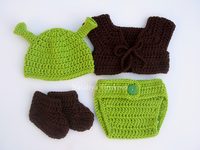 Ravelry: Shrek Costume pattern by Nataliya Tirukova