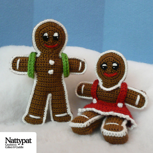 Ravelry: The Gingerbread Dolls pattern by Natalie Gagnon