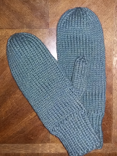 Ravelry: Mens Heavy Mittens #161 pattern by Nell Armstrong