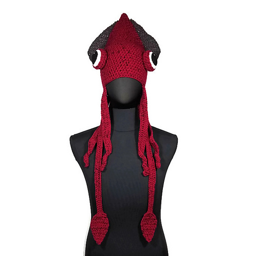 Ravelry: Squid Hat pattern by Jessica Daggit