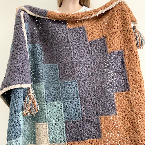 Ravelry: Autumn Swirl Blanket pattern by Mallory Krall