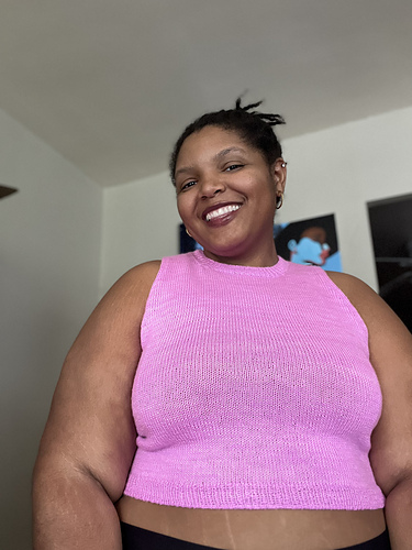 Ravelry: Mini Mock Neck Tank pattern by Jessie Maed Designs