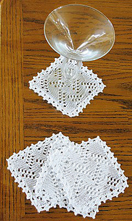 Ravelry: Lace Coasters pattern by Nazanin S. Fard