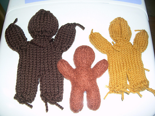 Ravelry: Knitted/Felted Gingerbread Man pattern by Anita M. Wheeless