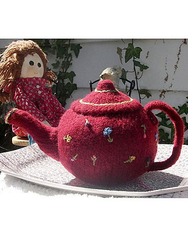 Ravelry: Knitted/Felted Teapot pattern by Anita M. Wheeless