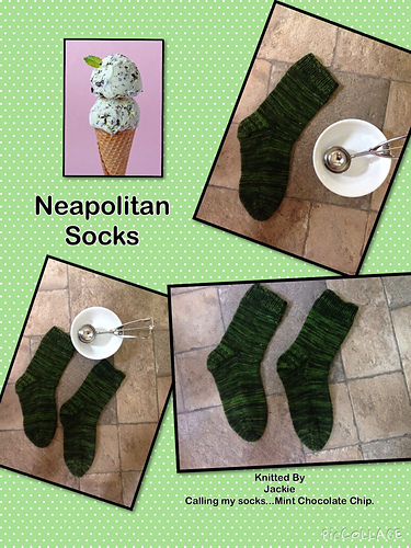 Ravelry: Neapolitan Socks pattern by Elizabeth Ravenwood