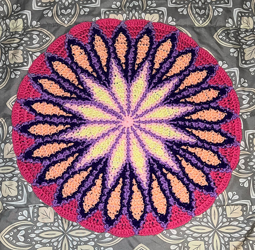 Ravelry: Tapestry Dahlia Mandala pattern by Caroline Baker