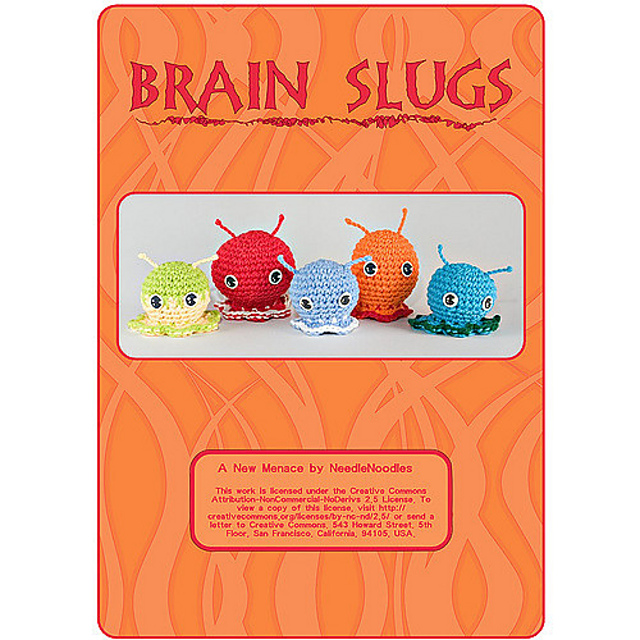 Ravelry: Brain Slugs Collection pattern by NeedleNoodles