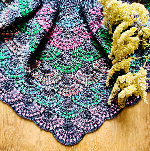 Ravelry: Exotic Wedges Scarf pattern by Dolly Laishram Bhardwaj