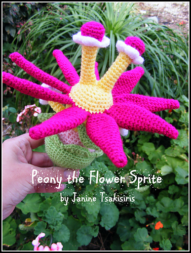 Ravelry: Peony the Flower Sprite pattern by Janine Tsakisiris