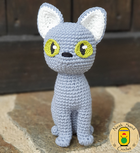 Ravelry: Fuwa the Cat pattern by Neith Sand