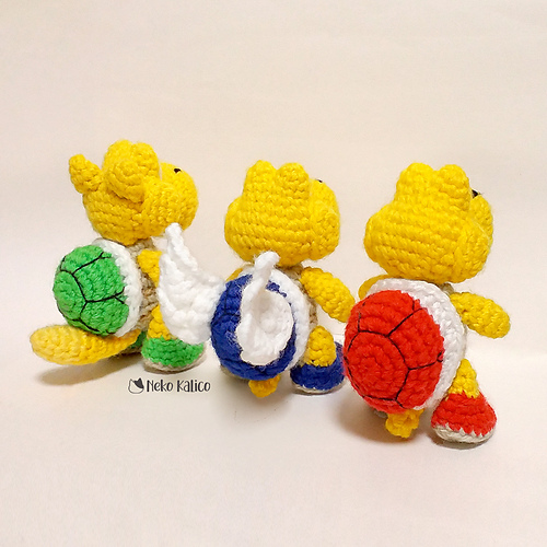 Ravelry: Koopa Troopa pattern by Sabrina Silva