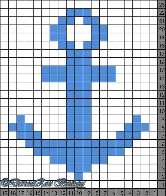 Ravelry: Simple Anchor Chart pattern by DeviousRose