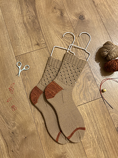 Ravelry: Cryptids Socks pattern by Waning Gibbous Creations