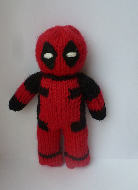 Ravelry: Deadpool doll pattern by Nerd Knitting