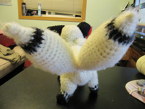 Ravelry: Kirara from Inuyasha pattern by The Nerdy Knitter