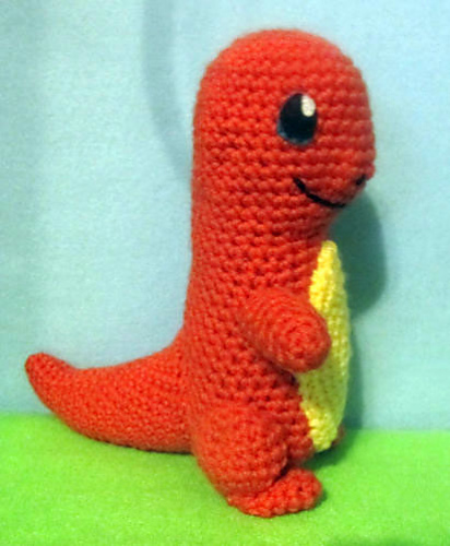 Ravelry: Charmander Pokemon Amigurumi pattern by The Nerdy Knitter