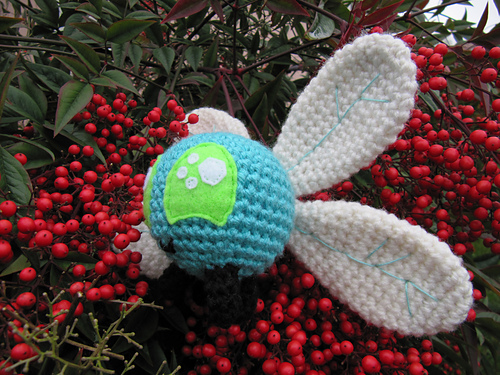 Ravelry: Parasprite from My Little Pony pattern by The Nerdy Knitter