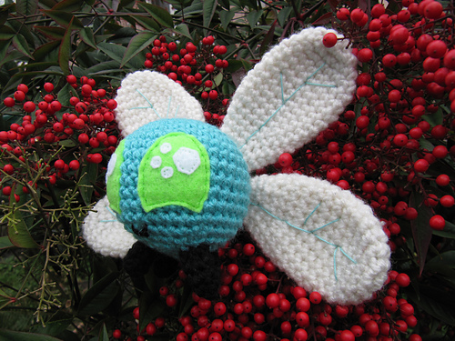 Ravelry: Parasprite from My Little Pony pattern by The Nerdy Knitter