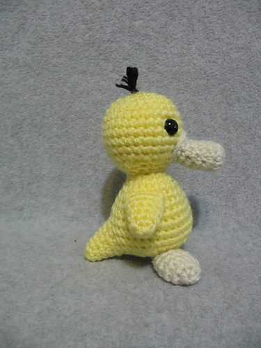 Ravelry: Chibi Psyduck pattern by The Nerdy Knitter
