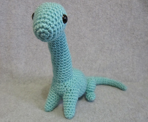 Ravelry: Brontosaurus pattern by The Nerdy Knitter