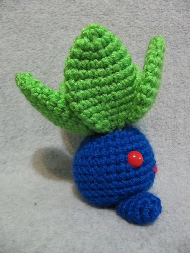 Ravelry: Chibi Oddish Pokemon pattern by The Nerdy Knitter