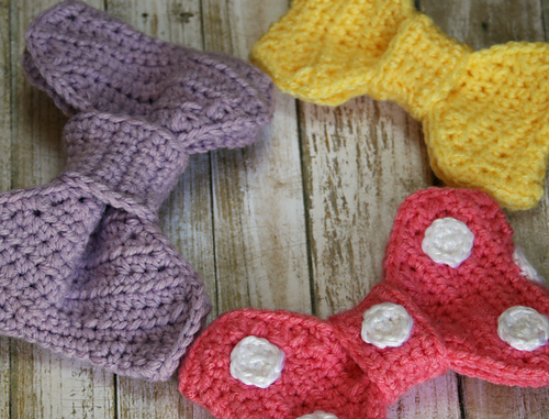 Ravelry: Minnie Mouse Bow pattern by Nerdy Needle Notions