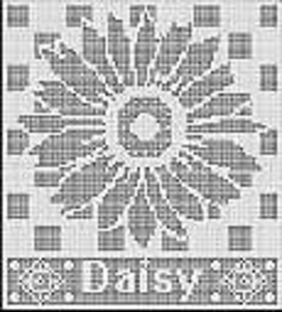 Ravelry: Large Daisy Chart pattern by Michelle Ryan