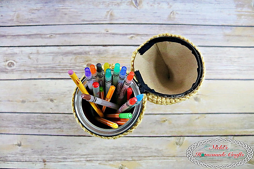 Ravelry: Pencil Shaped Pencil Holder pattern by Nicole Riley