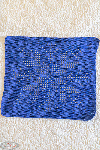 Ravelry: Snowflake Pillow pattern by Nicole Riley