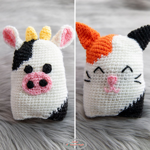 Ravelry: Reversible Cat Cow Squish pattern by Nicole Riley