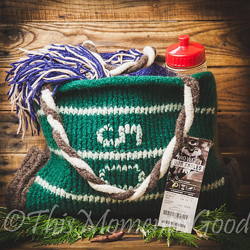 Ravelry: Football Themed Tote Bag pattern by Nicole F. Cox