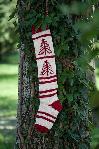 Ravelry: Fair Isle Christmas Stocking pattern by Nicole F. Cox