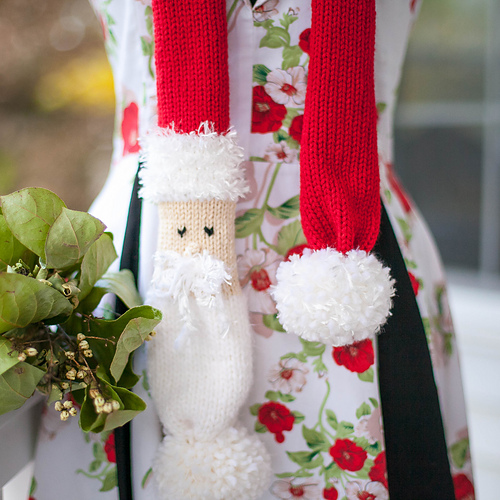 Ravelry: Skinny Santa Scarf pattern by Nicole F. Cox