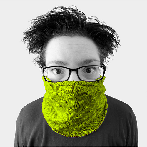 Don’t touch your face cowl : r/knitting